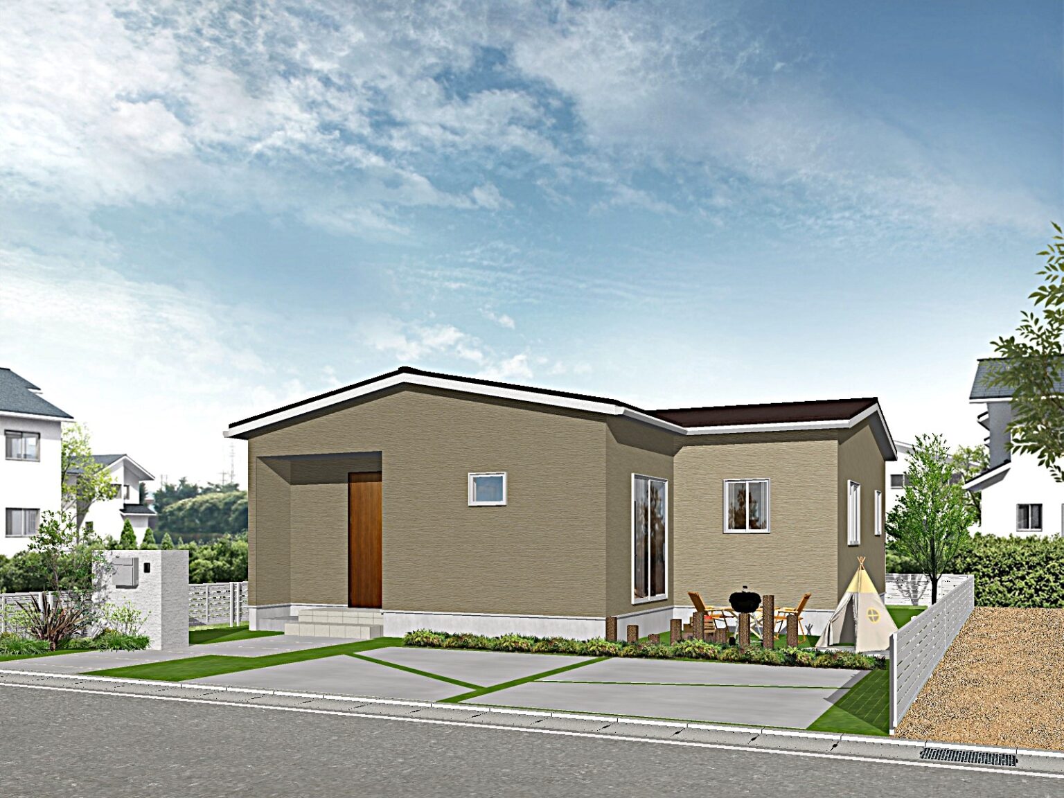 Line up（EW23C） - 平屋のKiNARi