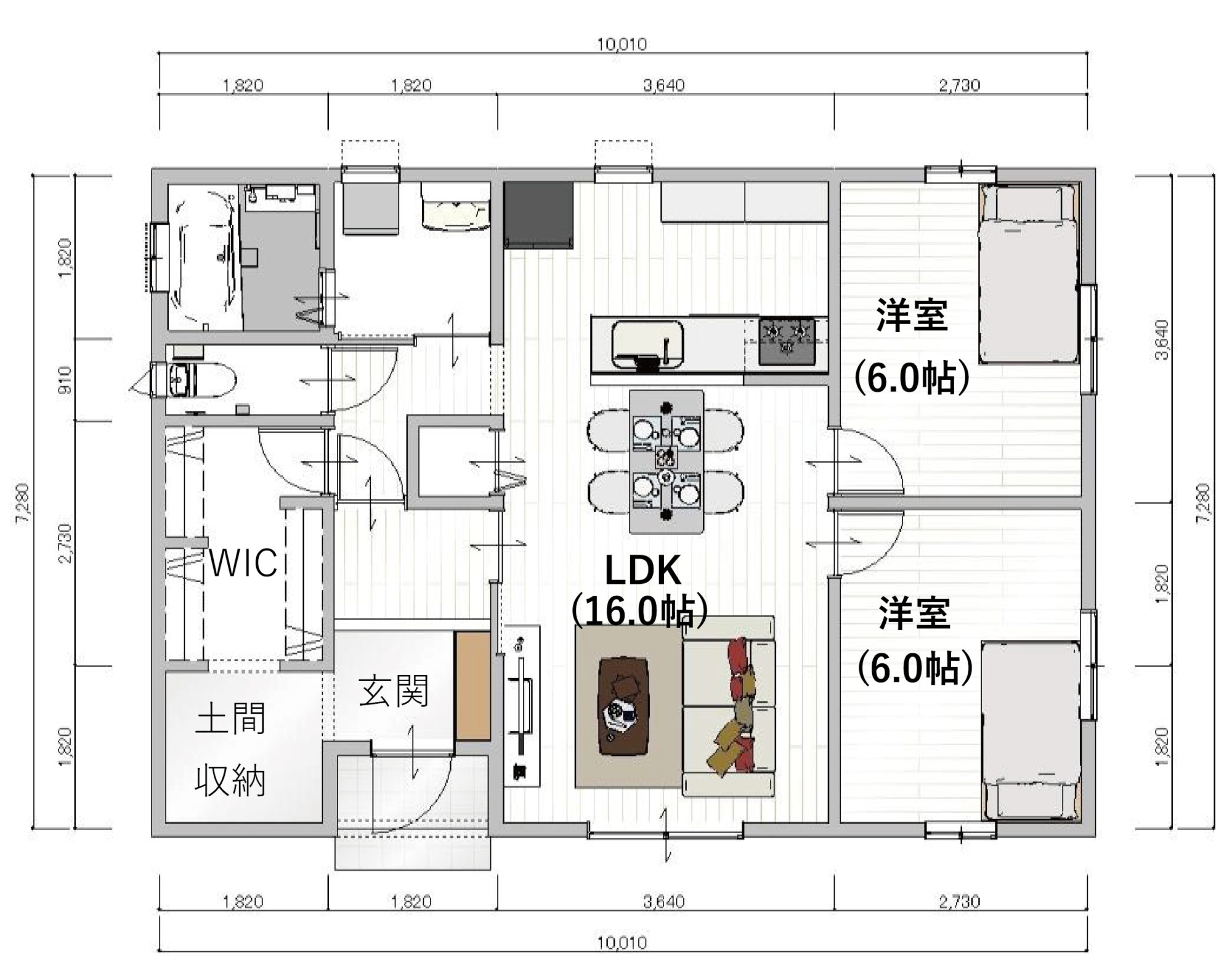 Line up（S-22） - 平屋のKiNARi