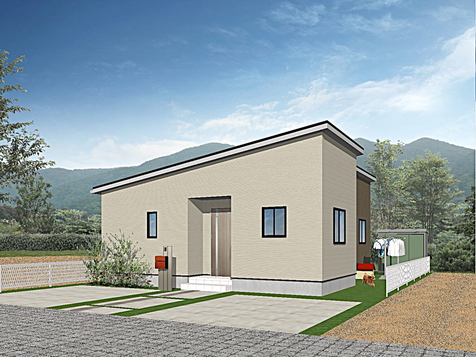 Line up（EW-23） - 平屋のKiNARi